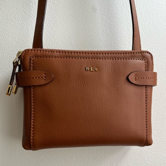 Lauren Ralph Lauren | Bags | Ralph Lauren Leather Crossbody Bag | Poshmark